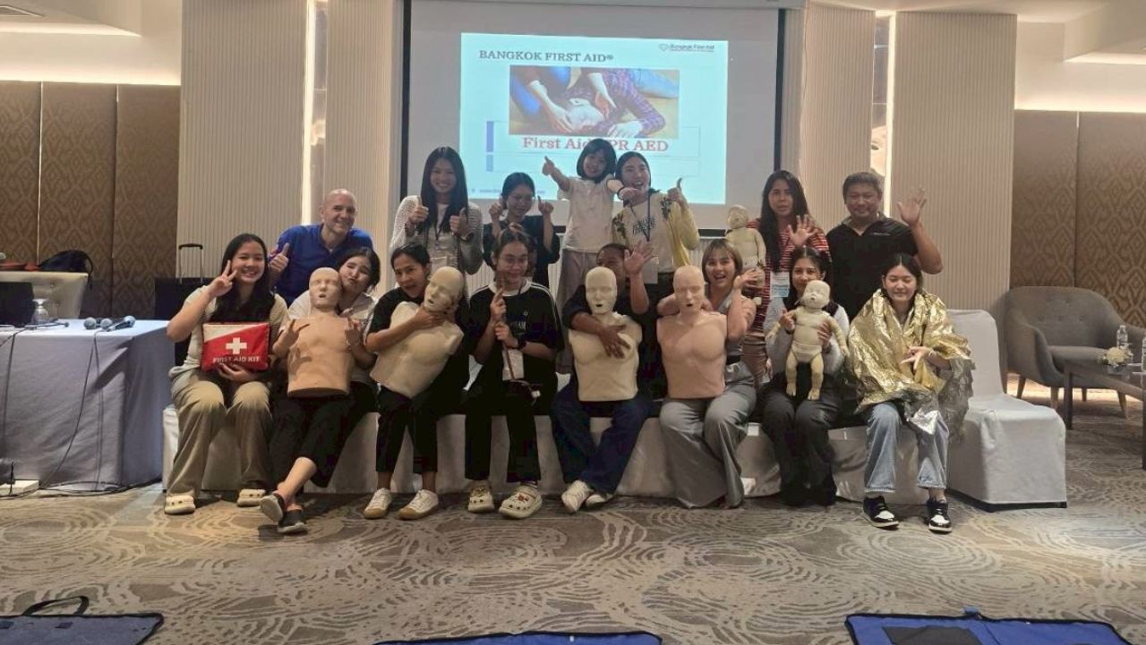 Child-Centered Safety: CPR AED Training for Montessori Thailand