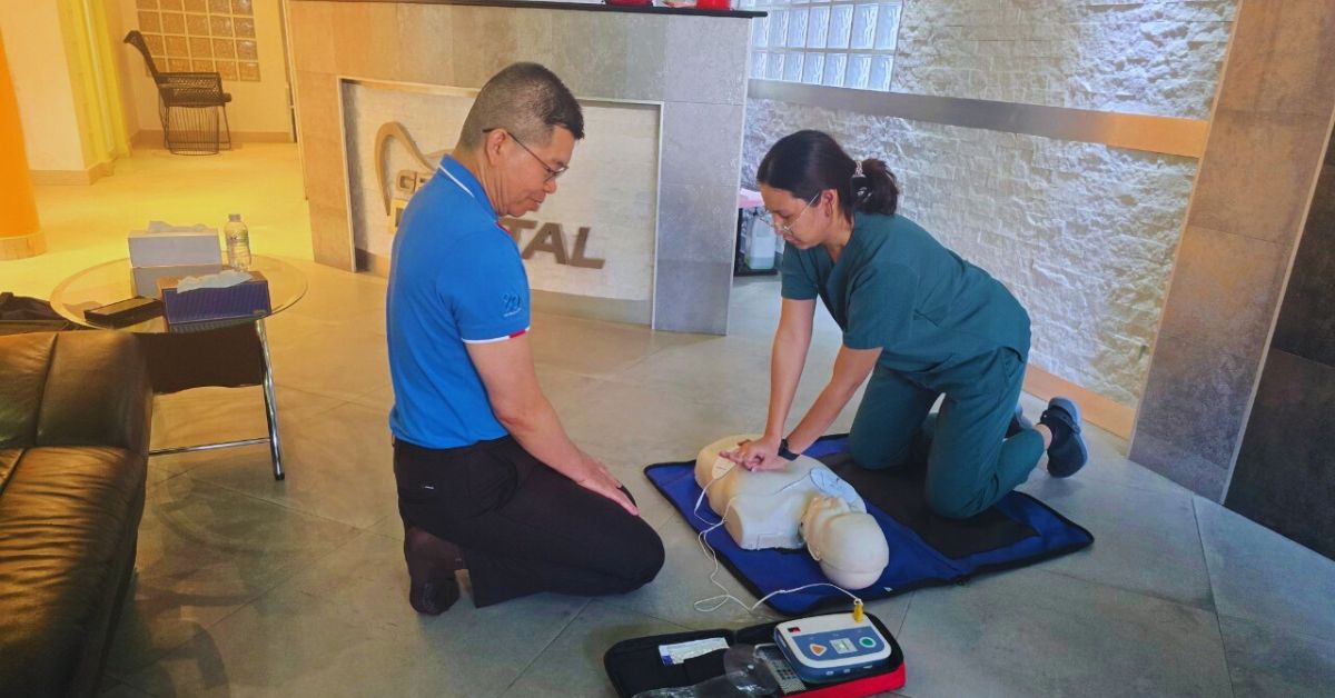 From Smiles to Safety: CPR AED Training for German Dental Clinic in Pa