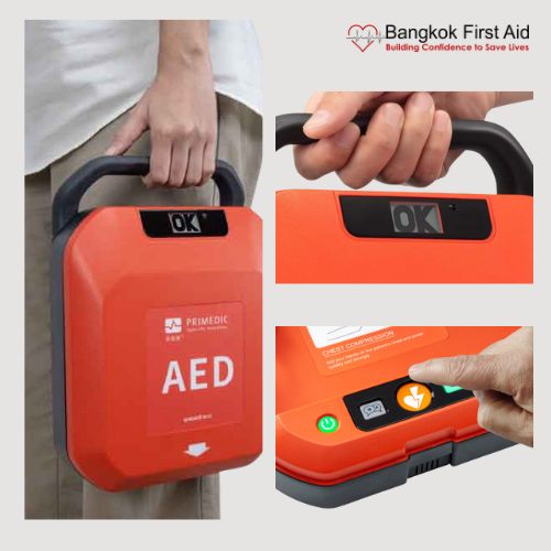 Yuwell HeartSave Y8 AED Defibrillator PRIMEDIC Thailand