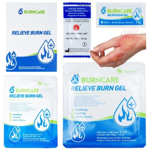 Smartkit® 38-Piece Burn Relief Kit with Hydrogel Dressing