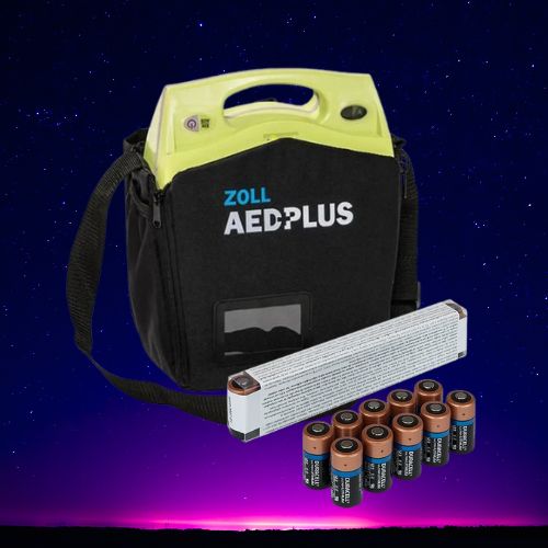ZOLL® AED Plus Replacement Batteries (10 x Duracell Lithium 123)
