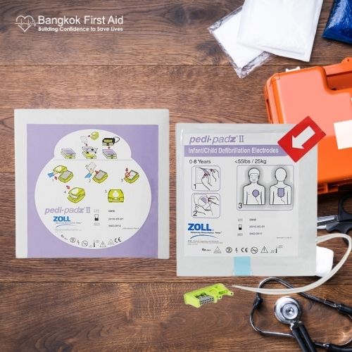 ZOLL® Pedi-Padz II - Child replacement Electrode Pads for ZOLL AED Plu