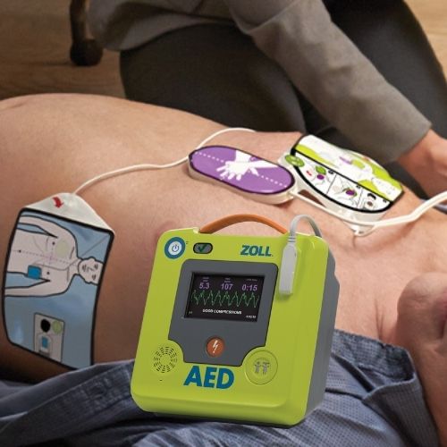 แผ่นอิเล็กโทรด ZOLL® AED CPR Uni-Padz - แผ่นทดแทนสำหรับ ZOLL AED 3