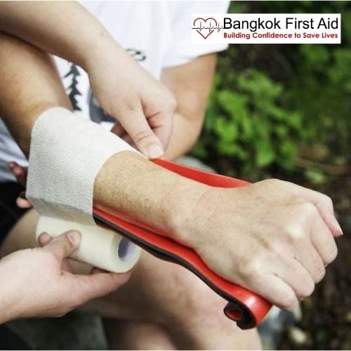 Moldable Splint Arm Leg Sam Splint - Bangkok First Aid