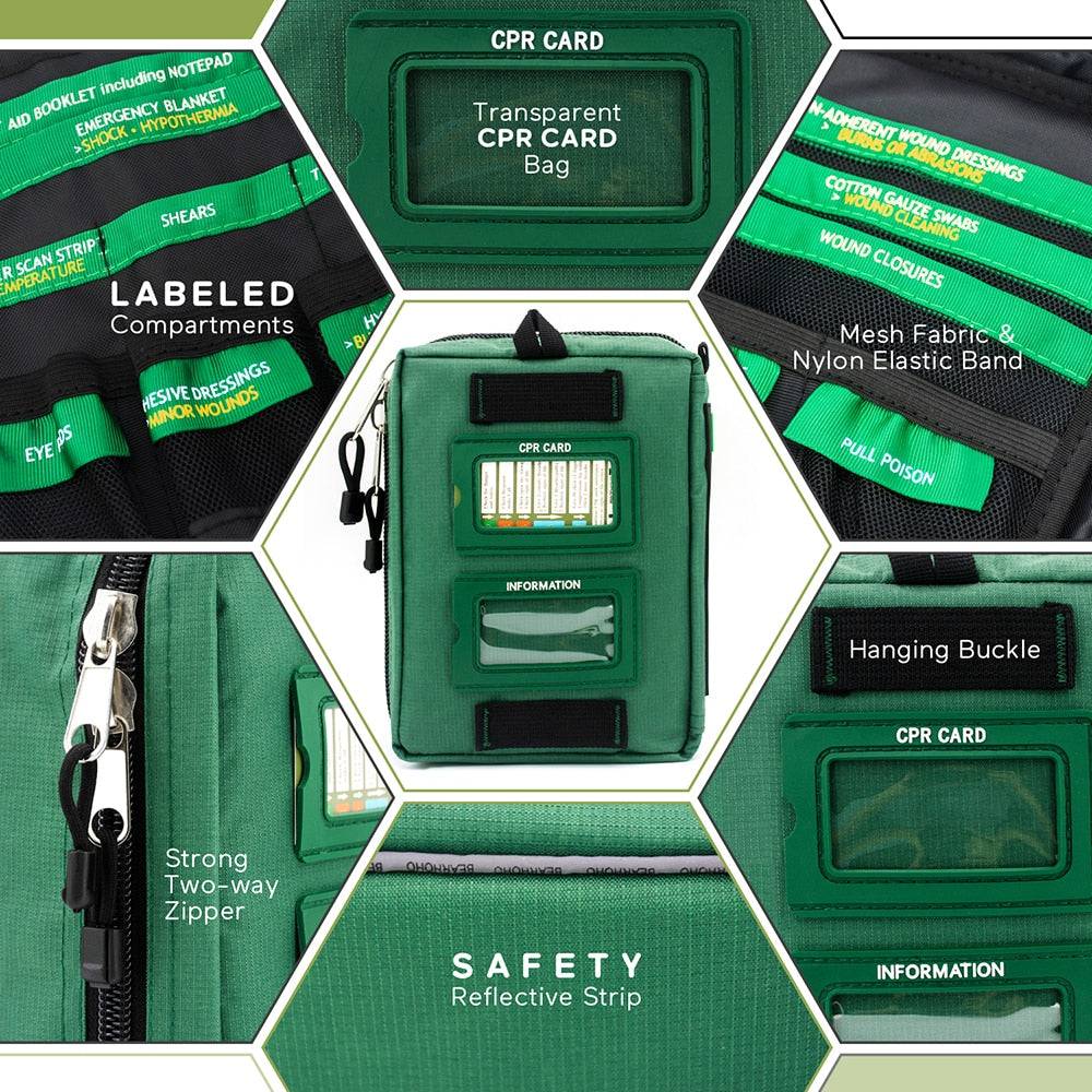 SmartKit®_Work/Home Emergency First Aid Kit 165 Pcs